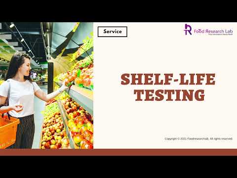 Food Shelf Life Testing lab | Shelf Life study – Food Research Lab