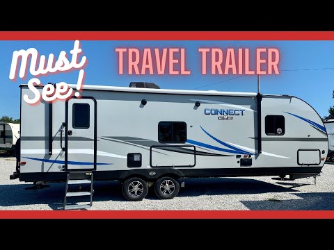 Must see brand new travel trailer with a stunning open floor plan! Traveling made easy! Camper Tours