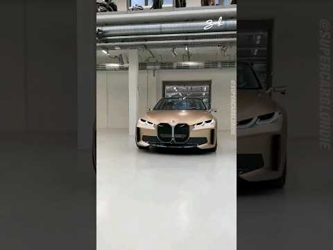 The Golden BMW Concept i4