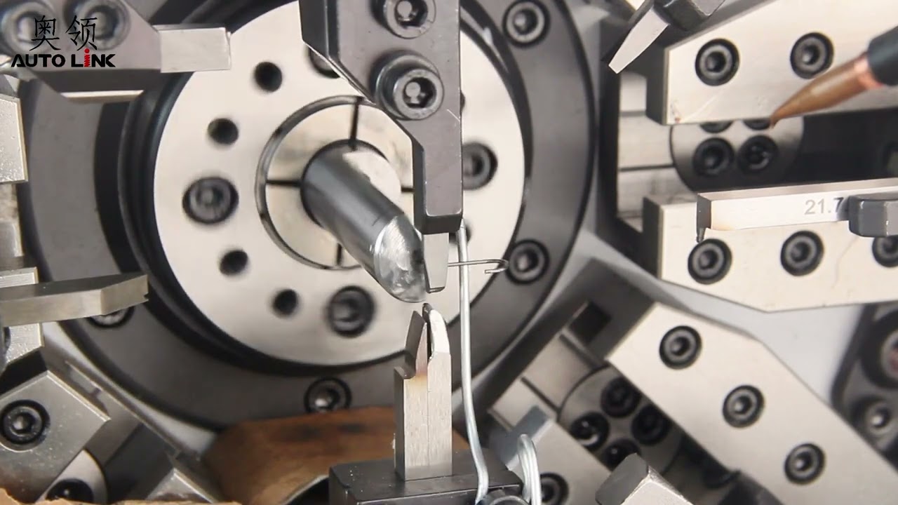 🚀 CNC Spring Forming Machine!