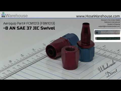 Aeroquip FCM1013 8 Female AN Reusable Fitting High-Performance Racing