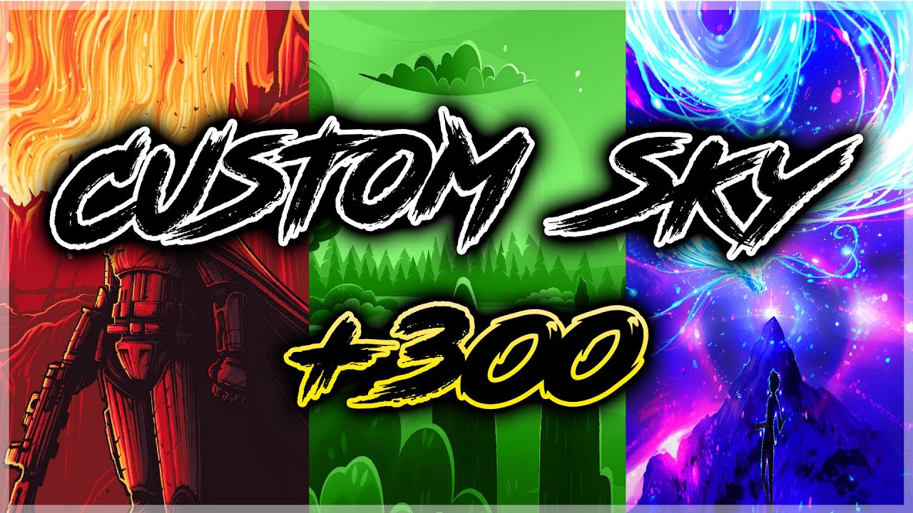 MINECRAFT CUSTOM SKY OVERLAYS RELEASE (+300 OVERLAYS)