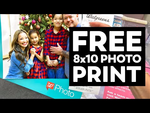 FREE 8x10 Photo Print at Walgreens! π