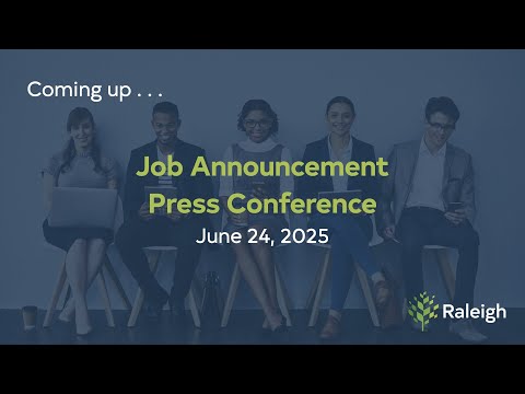 Job Announcement Press Conference - June 24, 2025