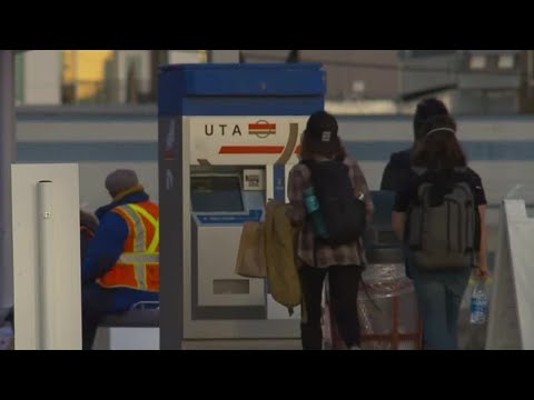 Travelers excited about new TRAX Station at Salt Lake City Airport