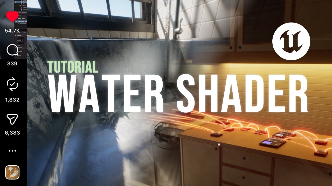 UE5 Water Shader Tutorial