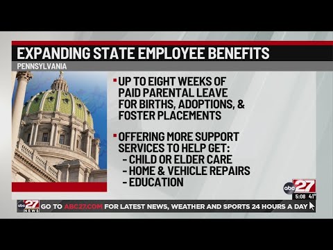 Pennsylvania expands paid parental leave, benefits for state employees