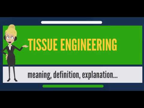 What is TISSUE ENGINEERING? What does TISSUE ENGINEERING mean? TISSUE ENGINEERING meaning