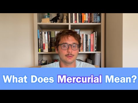 What Does Mercurial Mean?
