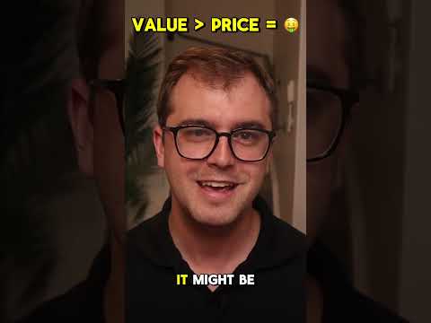 How To Value A Stock Using DCF (Intrinsic Value) #shorts