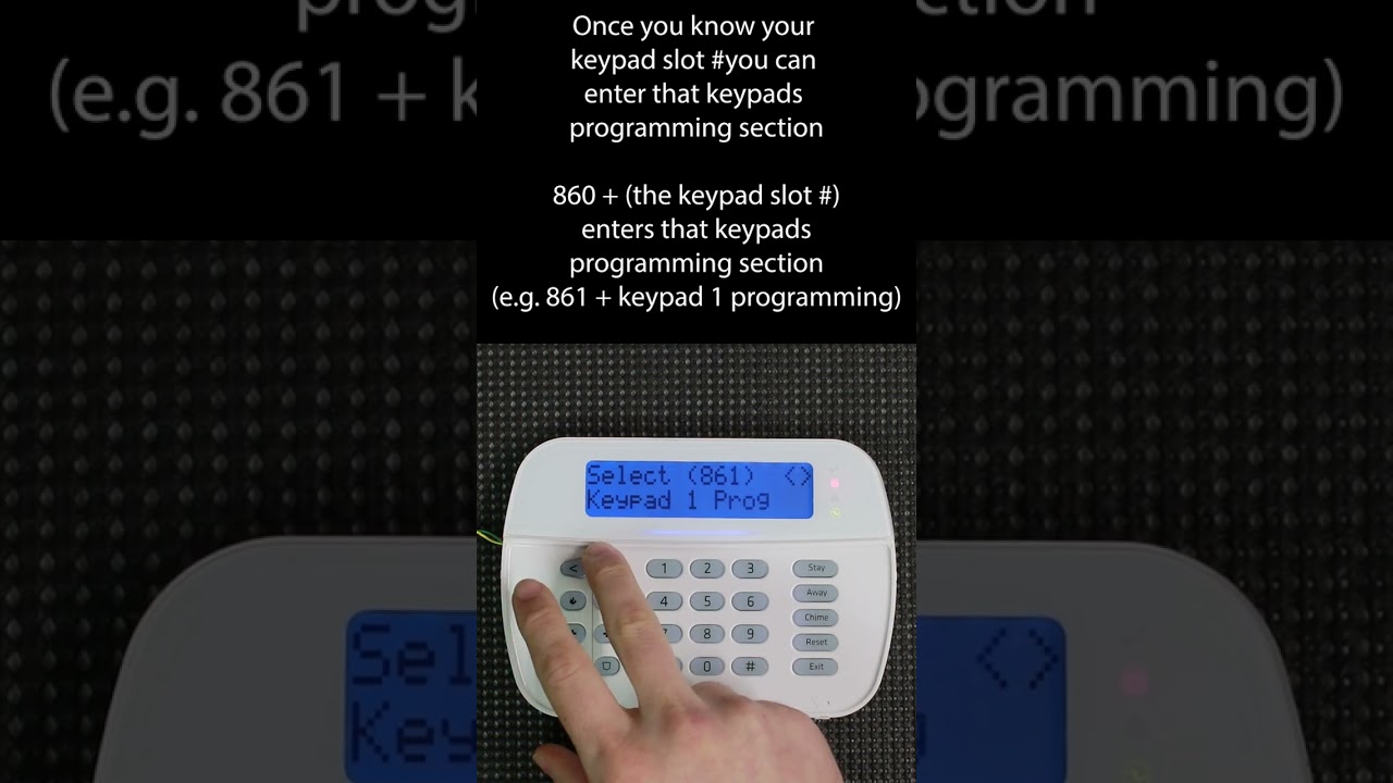 How To Change Function Keys On A DSC NEO
