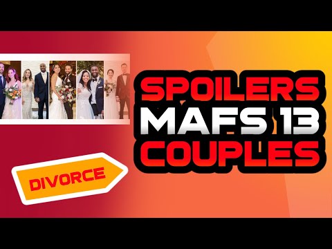 SPOILERS MAFS 13 COUPLES DIVORCE | Married At First Sight Season 13 Couples| Review| Recap| Reaction