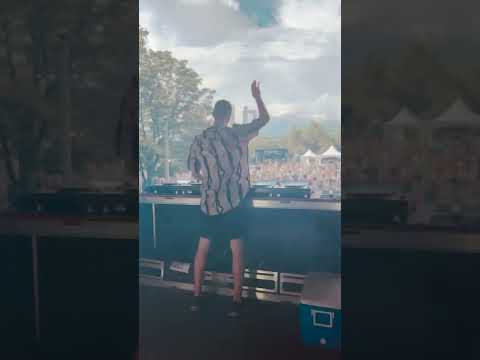 Simon Doty dropping brand new single 'Tattoo' at ÎleSoniq music festival in Montreal 🔥 #Shorts
