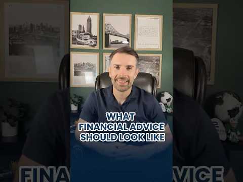 What real financial advice should look like