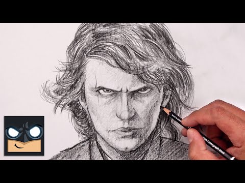How To Draw Anakin Skywalker | Star Wars Sketch Tutorial