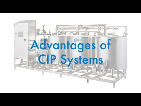 Advantages of CIP Systems