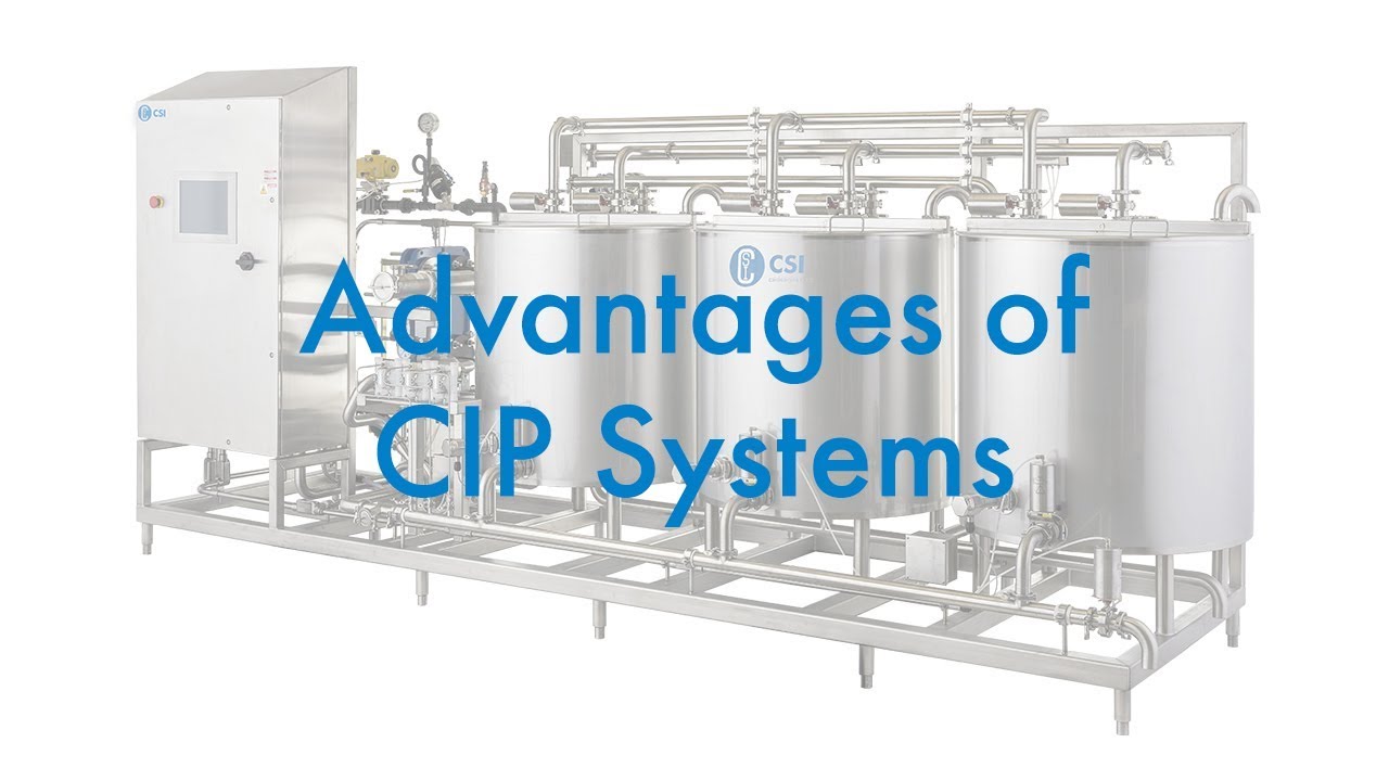 Advantages of CIP Systems