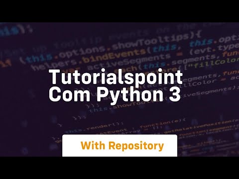 tutorialspoint com python 3