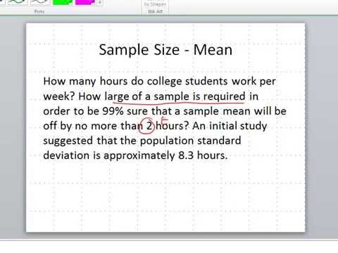 Confidence Intervals; Appropriate Sample Size - StatCrunch Video Lecture - Statcrunch Tutorials ...