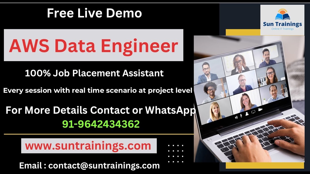 AWS Data Engineer Training | AWS Data Engineer Pipeline setup | AWS Data Engineer Course