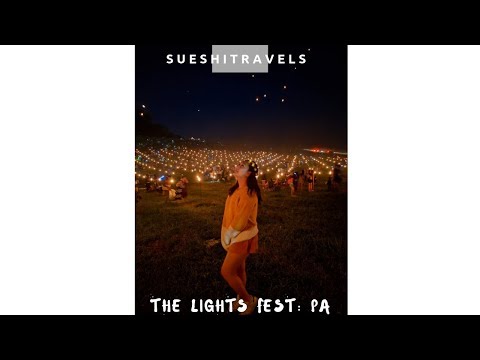 SueshiTravles to the LIGHTS FEST in PA 2019!