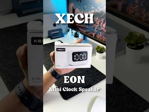 Best Digital Alarm Clock with Bluetooth Speaker | XECH Eon