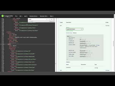 Documenting an Endpoint in Swagger Editor