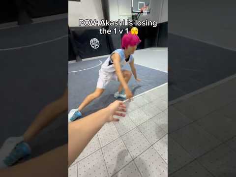 Akashi ankle break🏀 #kurokonobasket #kuroko#kurokosbasketball #anime #wayofwade #Akashi #pov #fyp