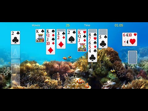 Solitaire (by Beetles Games Studio) - classic solitaire card game for Android and iOS - gameplay.