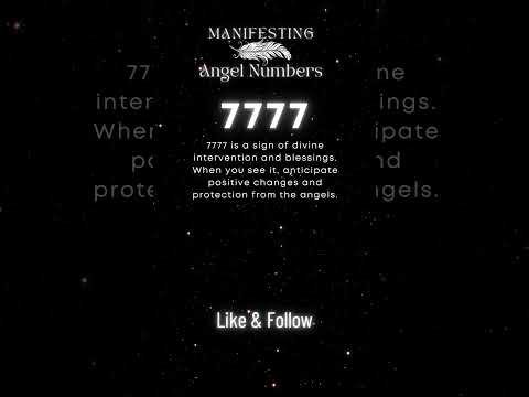 What is the meaning of 7777 ⭐️ Manifesting Angel Numbers Meanings Numerology #angelnumber #synchroni