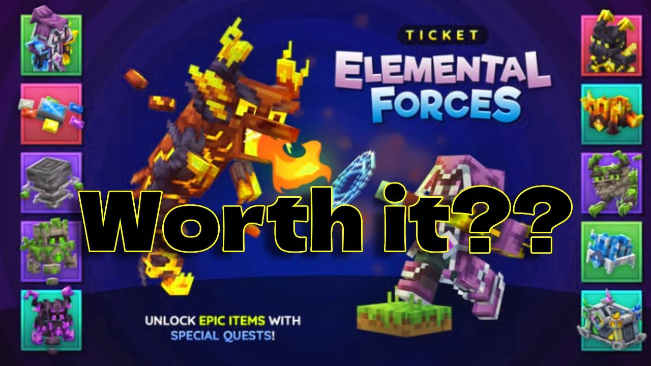 Hive Elemental Forces Ticket - Is it worth it? All Cosmetics and Quests