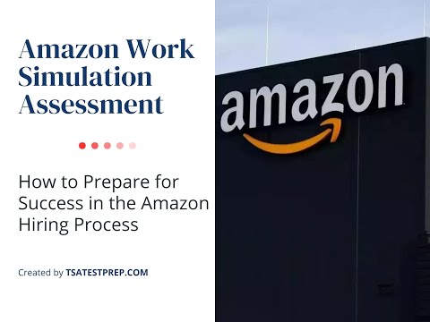 Amazon Work Simulation Assessment Test