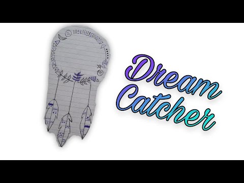 how to make dream catcher | Drawing quotes | something different |