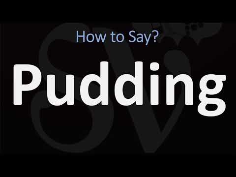 How to Pronounce Pudding? (CORRECTLY)