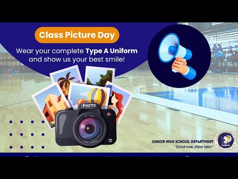 SPCC JHS Class Picture Day! πΈπ