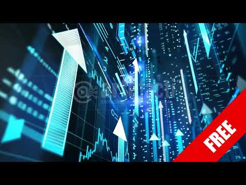 Free 4K Finance Arrows & Data Flow – Stock Motion Background