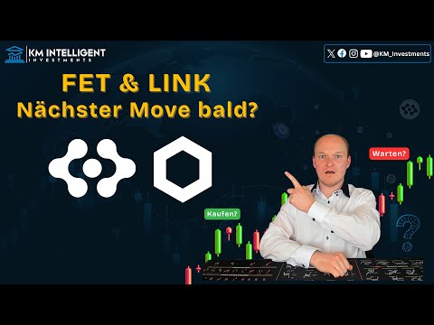 FET & Chainlink Kursanalyse 🔍 Kommt bald der nächste Ausbruch? 📉📈 Krypto 2025
