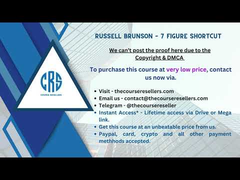 Thecourseresellers.com - Russell Brunson – 7 Figure Shortcut