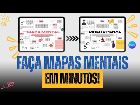 Faça mapas mentais em minutos no Canva