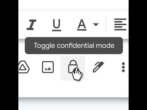 How to activate Confidential Mode on Gmail ✅ #Shorts