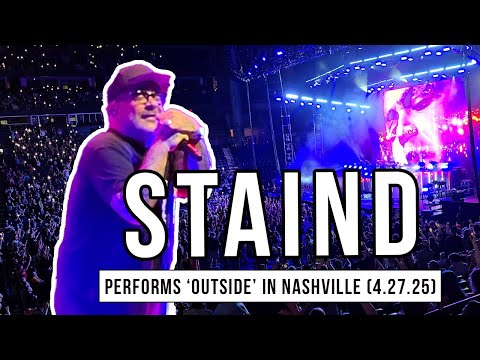Staind Delivers Powerful Performance of "Outside" at Nashville’s Bridgestone Arena (2.27.25)