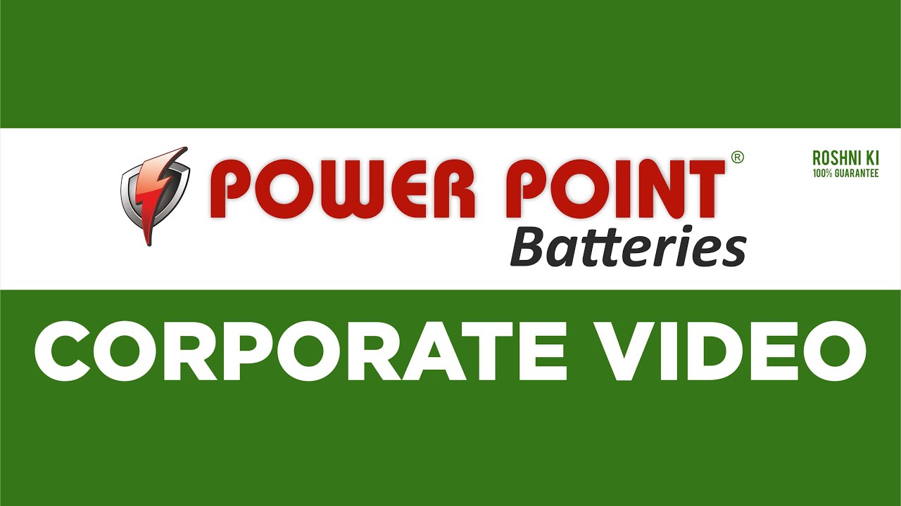 Powerpoint Batteries Corporate Video