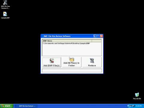 Sobolsoft com How To Use BMP File Size Reduce Software