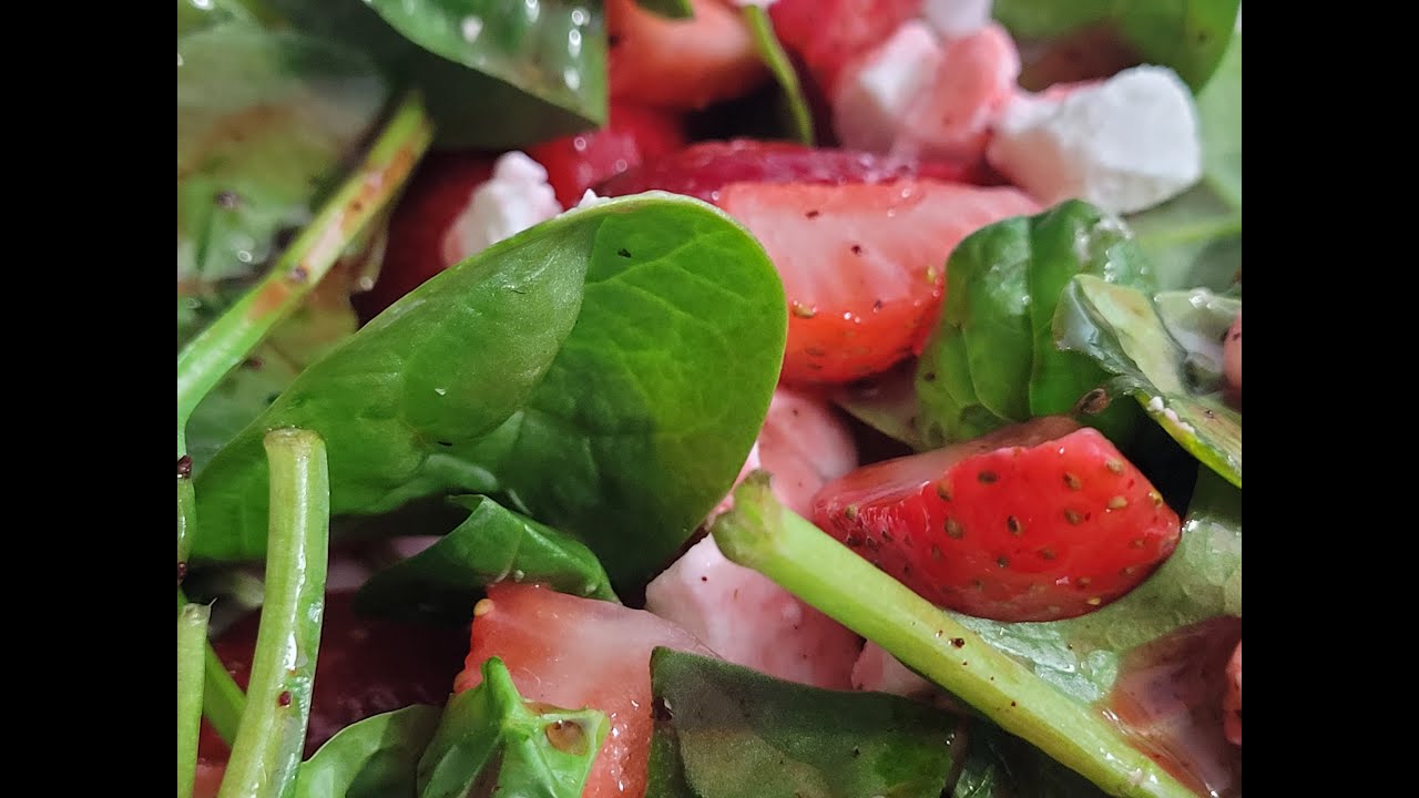 Quick Meals: Strawberry Goat Cheese Salad