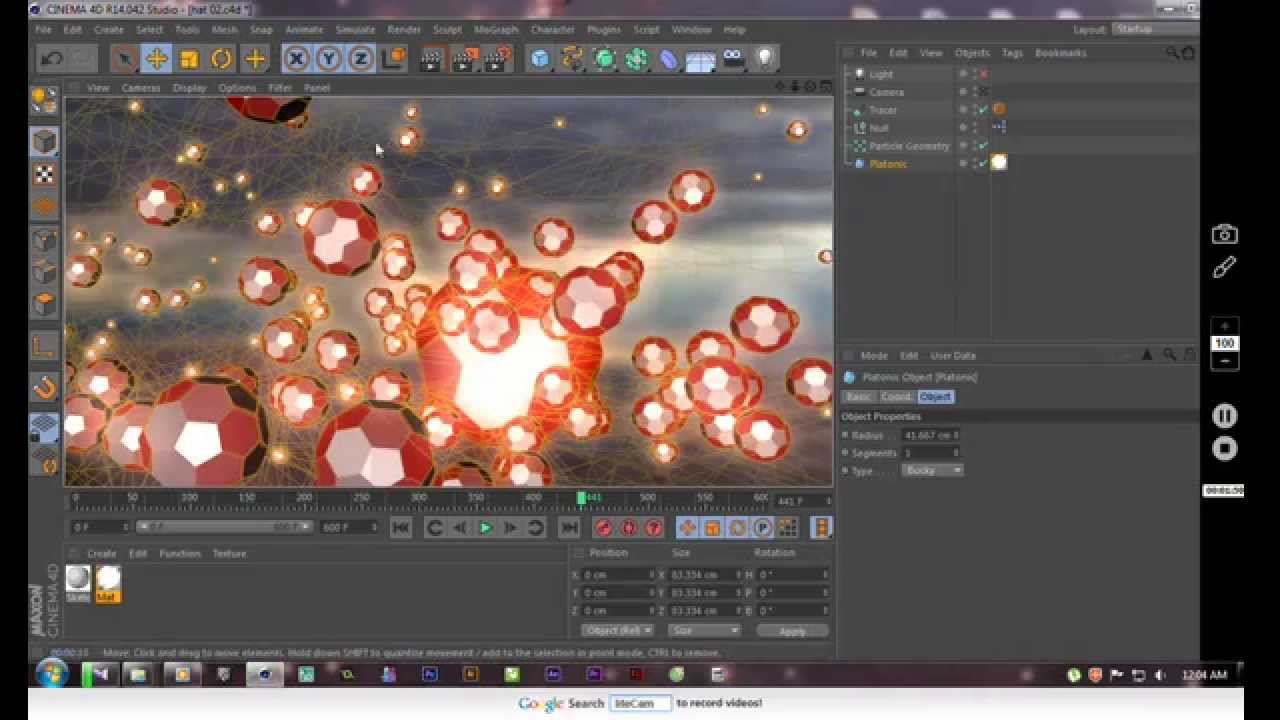 Thinking Particles C4D Tutorials  - Trung Tran