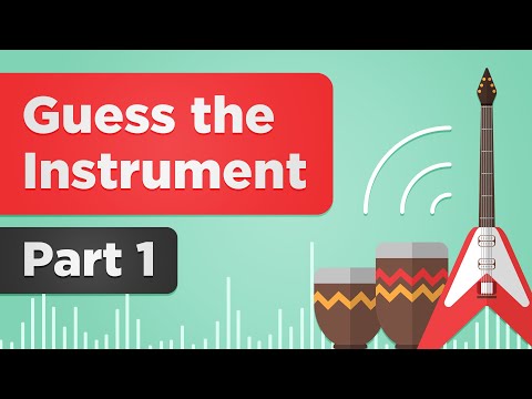 Guess the Instrument Being Played! (Part 1) | Music Sounds Quiz