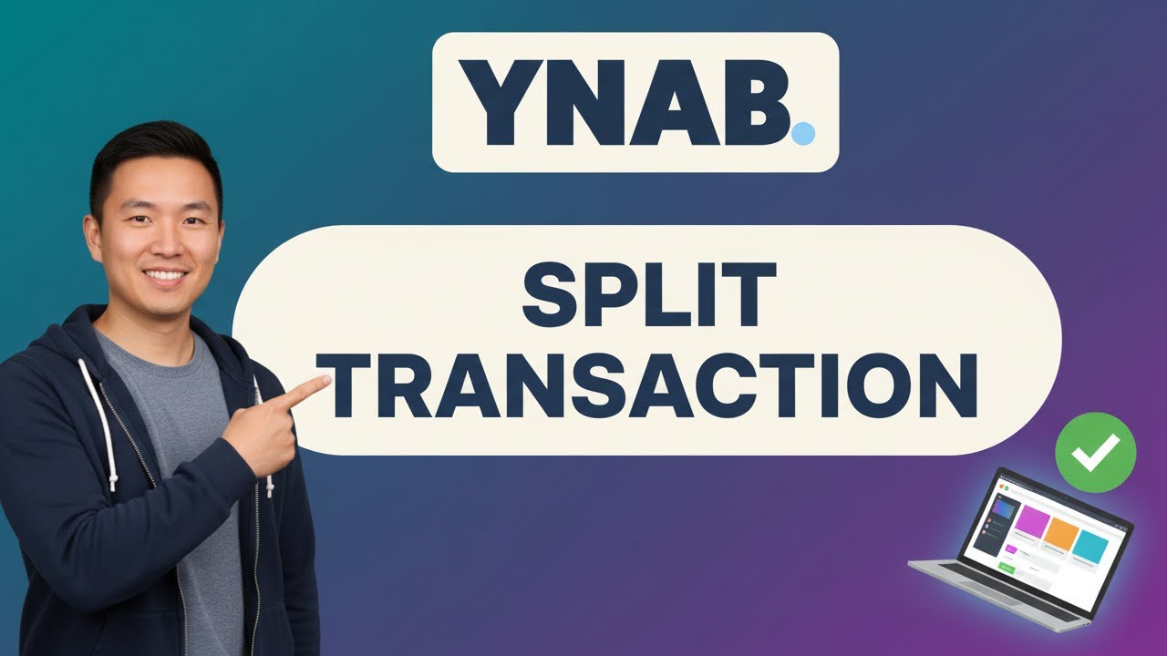 How to SPLIT A TRANSACTION in YNAB (Step by Step)