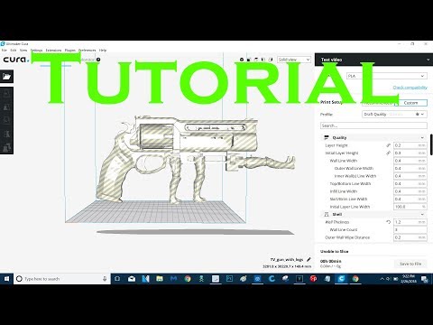 How to use a 3D printer. 3D printing tutorial. How to download and slice 3D prints.