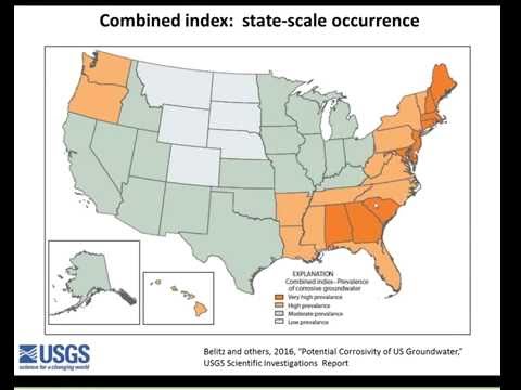 Potential Corrosivity of Untreated Groundwater in the United States
