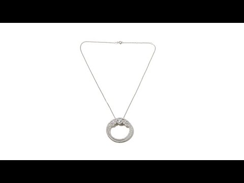 Jean Dousset 3.41ct Absolute Circle Pin/Pendant